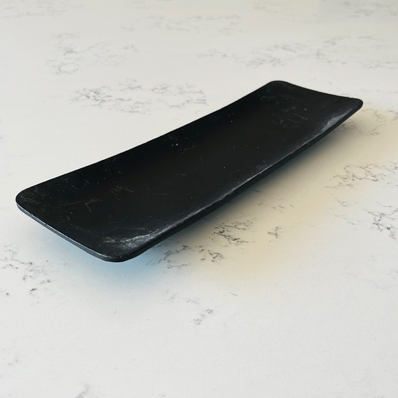 Accents | Rectangular Black Wooden Decorative Tray | Poshmark